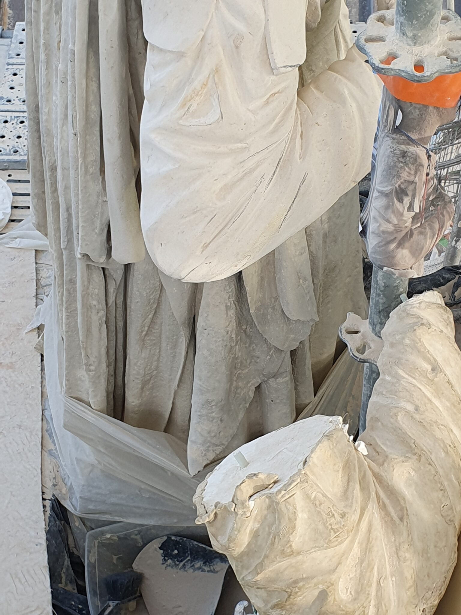 Les travaux de l’église – Notre-Dame de Lorette